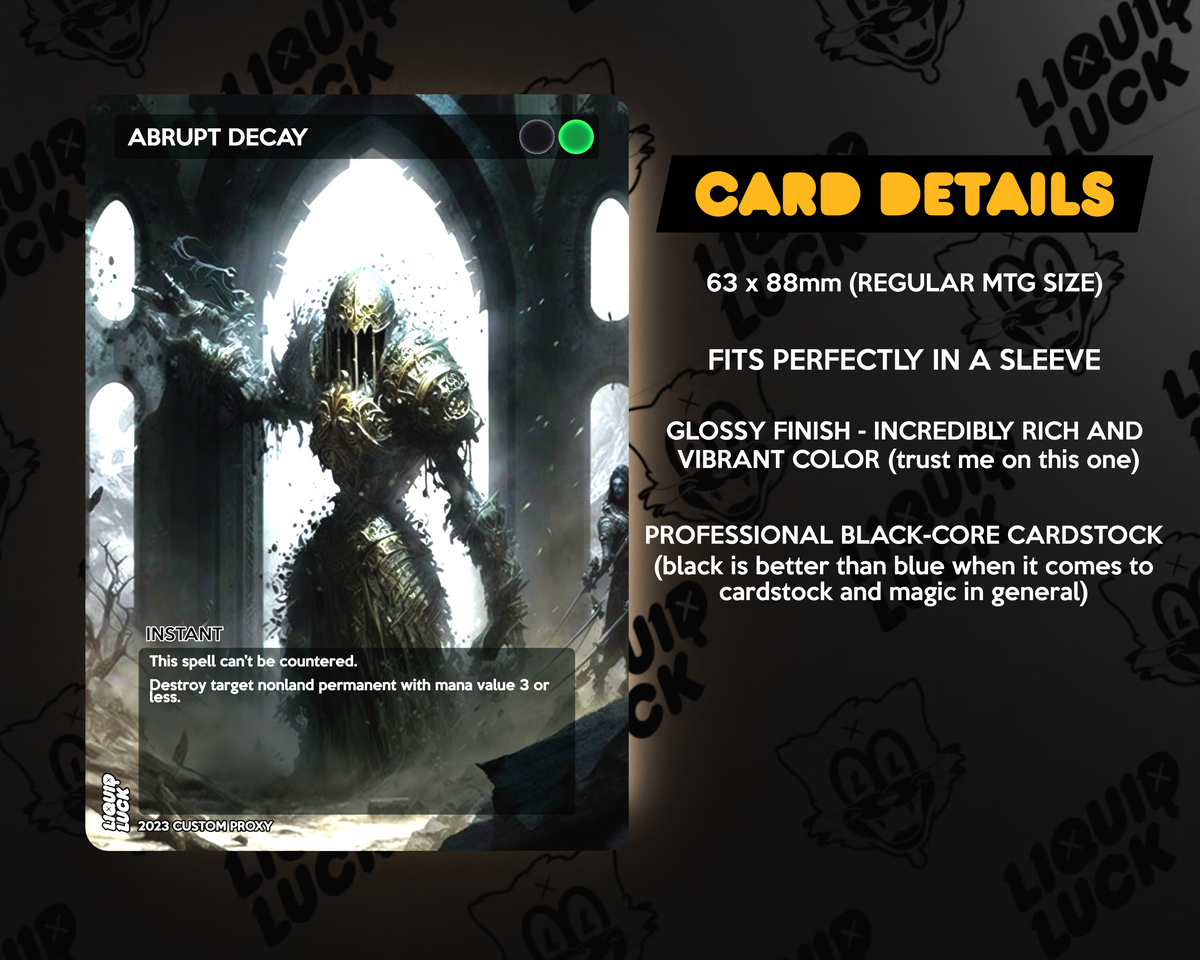 Abrupt Decay – Liquid_Luck