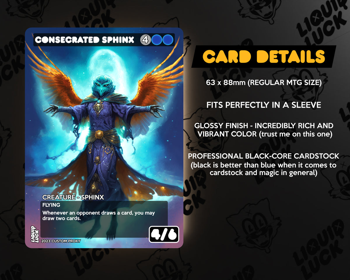Consecrated Sphinx – Liquid Luck