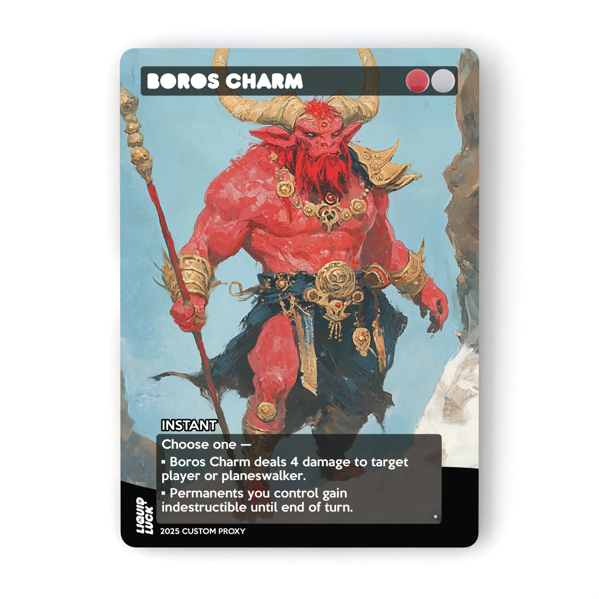 Boros Charm MTG Proxy – Liquid Luck