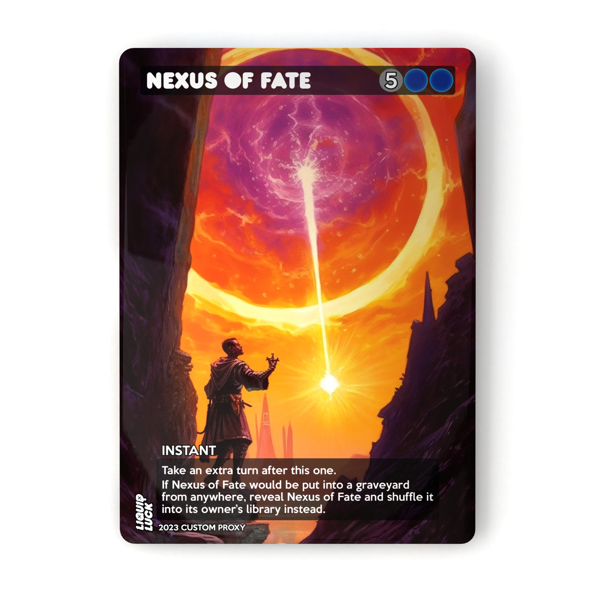 Nexus of Fate MTG Proxy – Liquid Luck