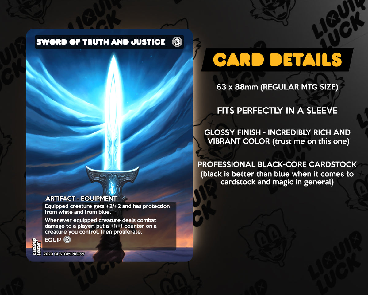 Sword Of Truth And Justice – Liquid_Luck