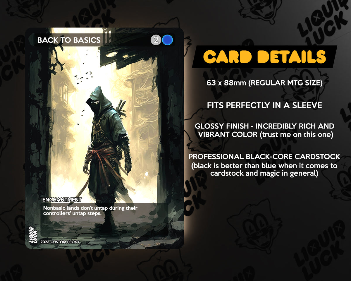 Back To Basics – Liquid Luck