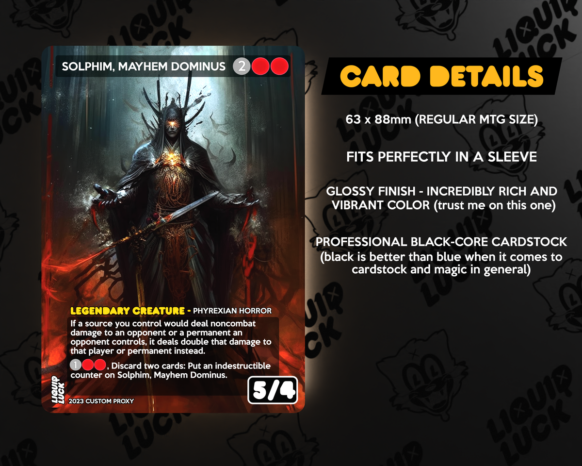 Solphim, Mayhem Dominus – Liquid Luck