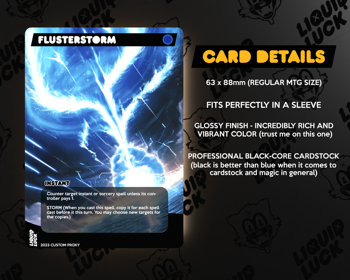 Flusterstorm – Liquid Luck