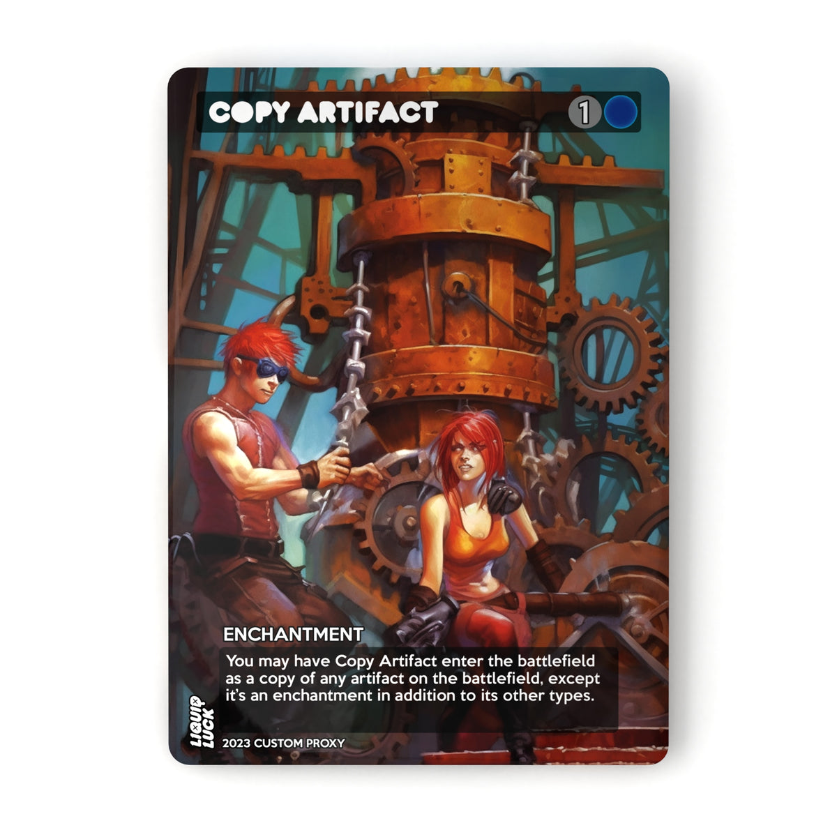 Copy Artifact MTG Proxy – Liquid Luck