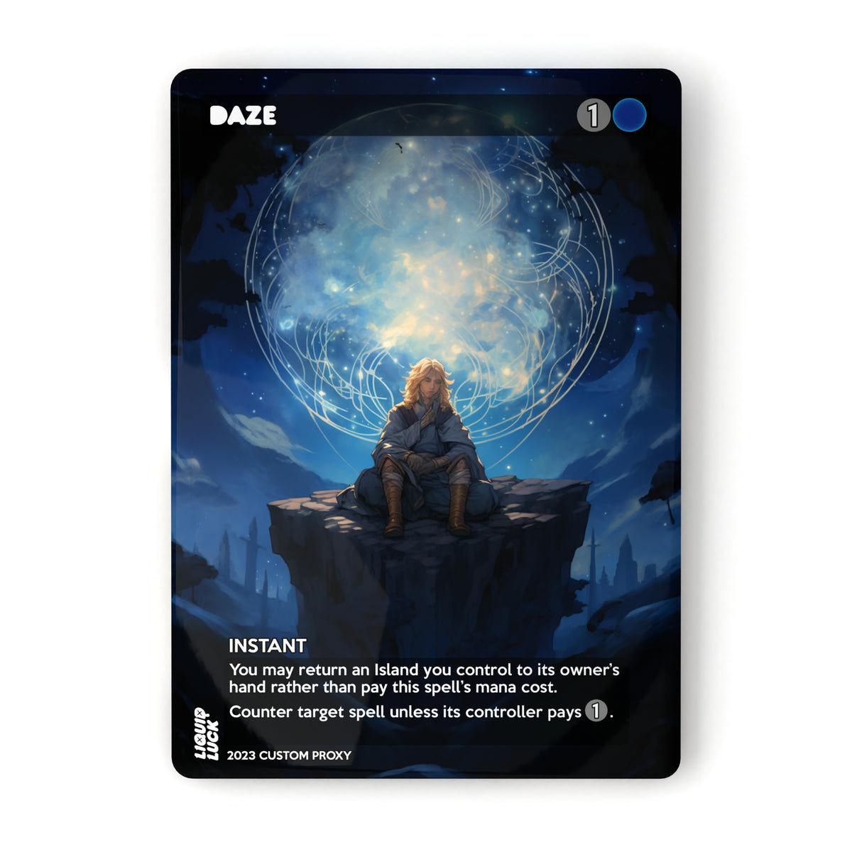 Daze MTG Proxy – Liquid Luck