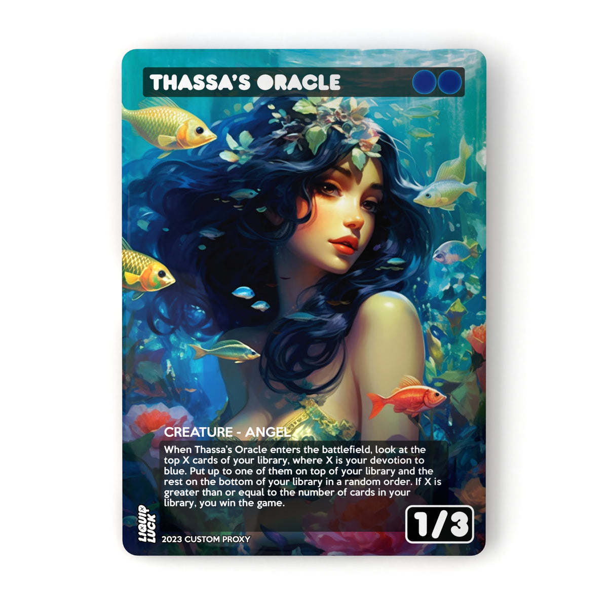Thassa's Oracle MTG Proxy – Liquid Luck