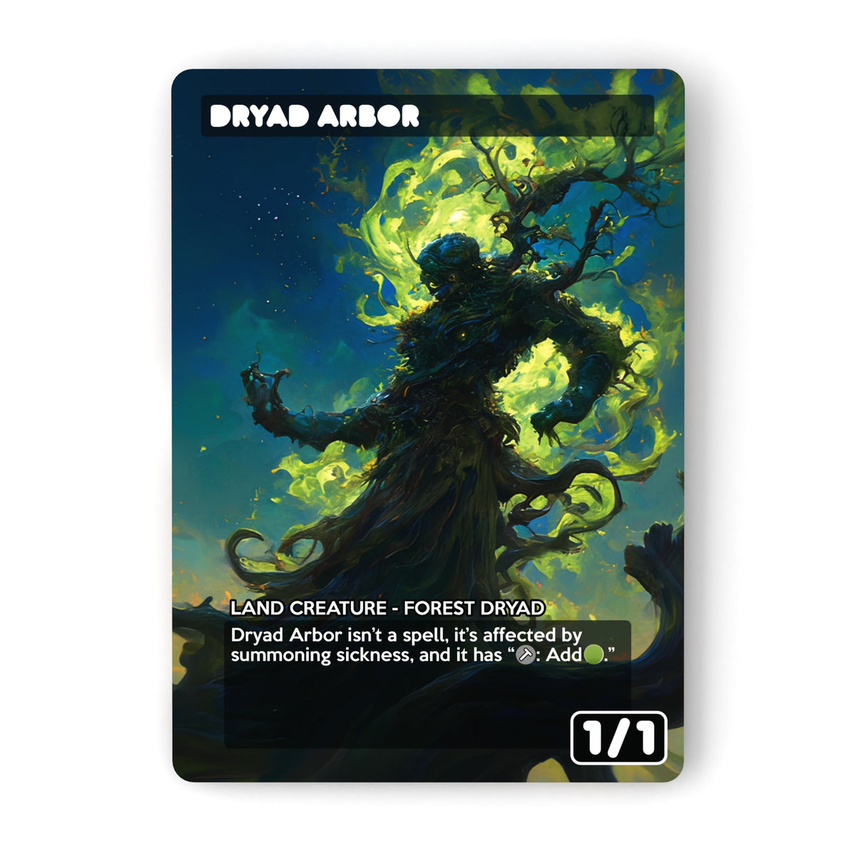Dryad Arbor MTG Proxy – Liquid Luck