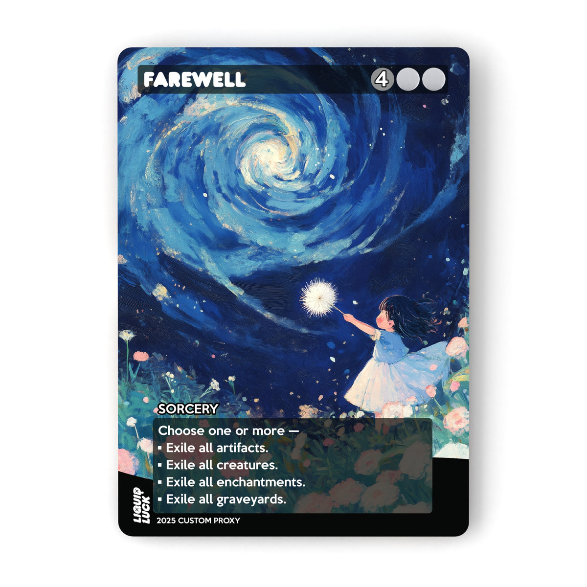 Farewell MTG Proxy – Liquid Luck