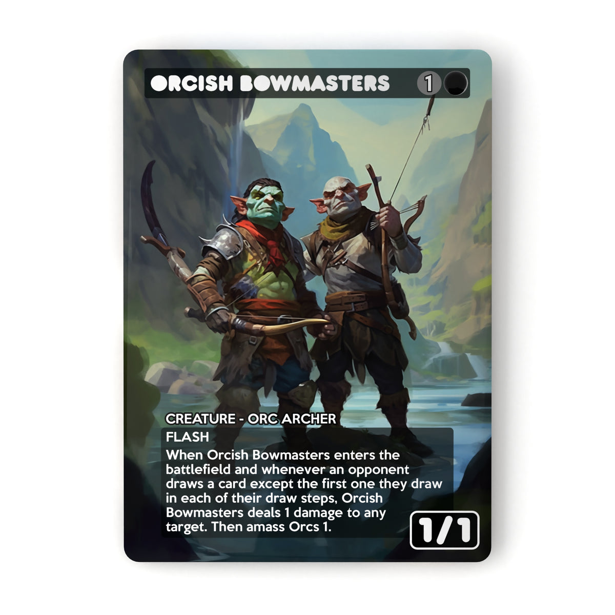 Orcish Bowmasters MTG Proxy – Liquid Luck