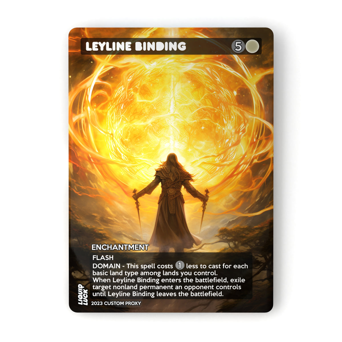 Leyline Binding MTG Proxy – Liquid Luck