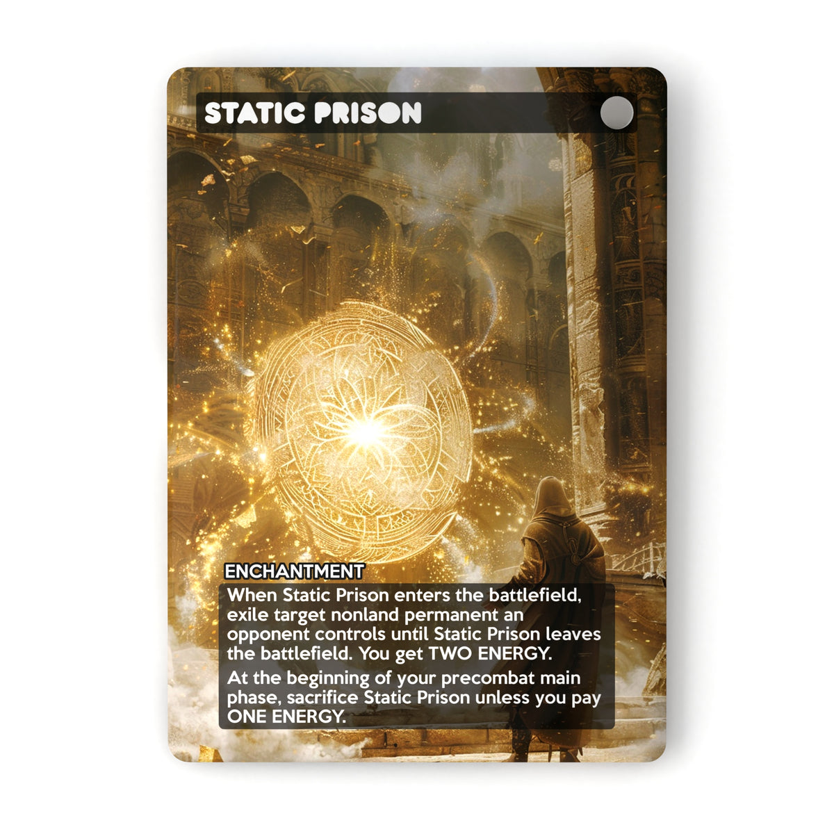 Static Prison MTG Proxy – Liquid Luck