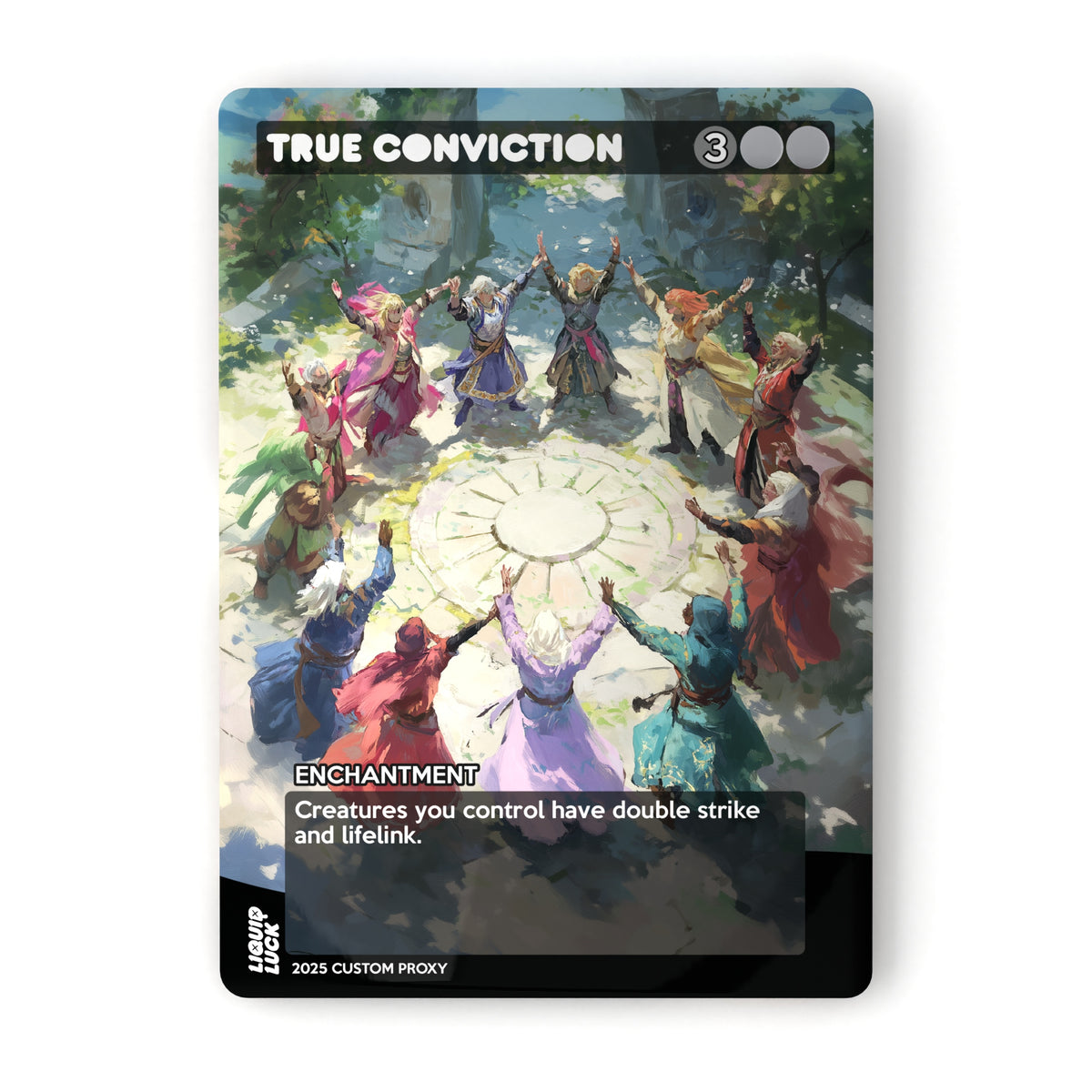 True Conviction MTG Proxy – Liquid Luck