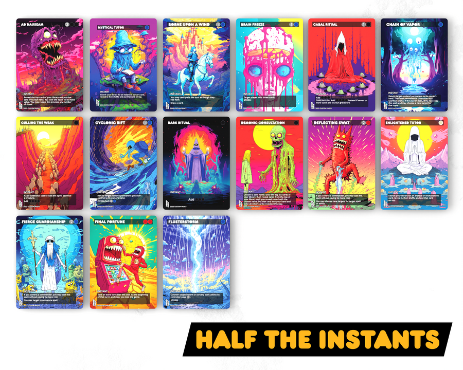 Blue Farm MTG cEDH Proxy Deck [Tymna /// Kraum] – Liquid Luck