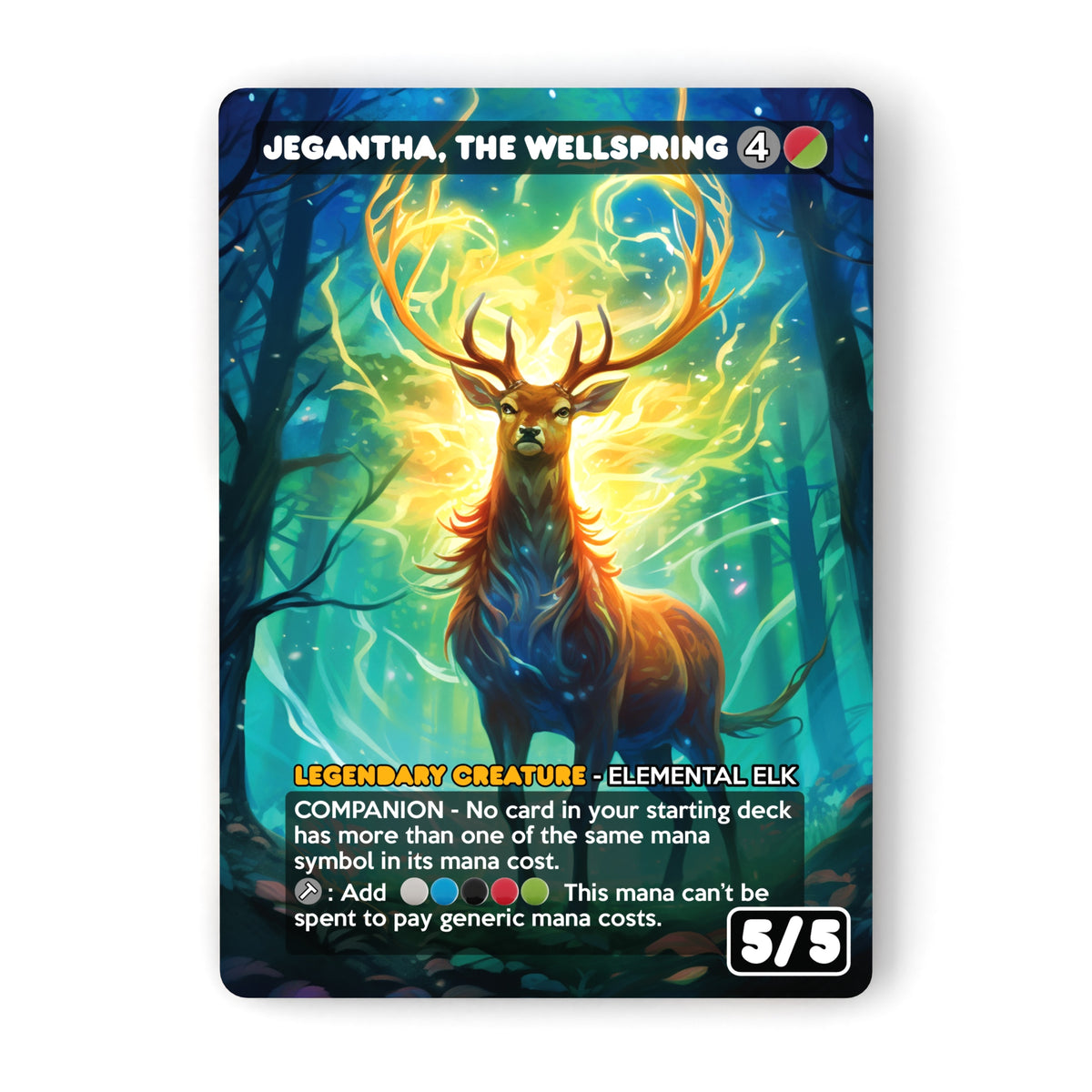 Jegantha, the Wellspring MTG Proxy – Liquid Luck