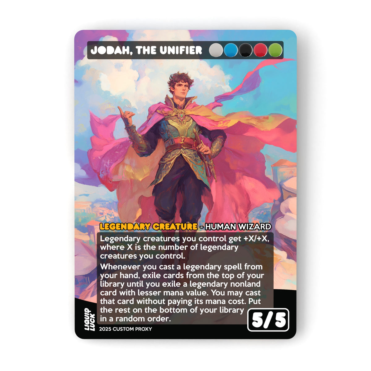 Jodah, the Unifier MTG Proxy – Liquid Luck