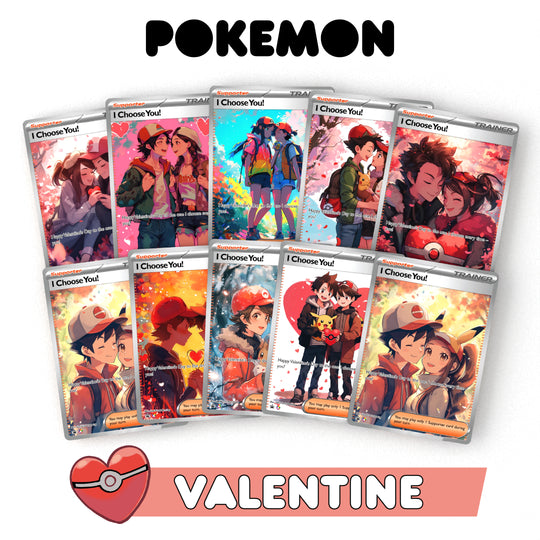 Custom Pokemon Valentines Card | Custom Fan-Art Pokemon Cards | Cute a ...
