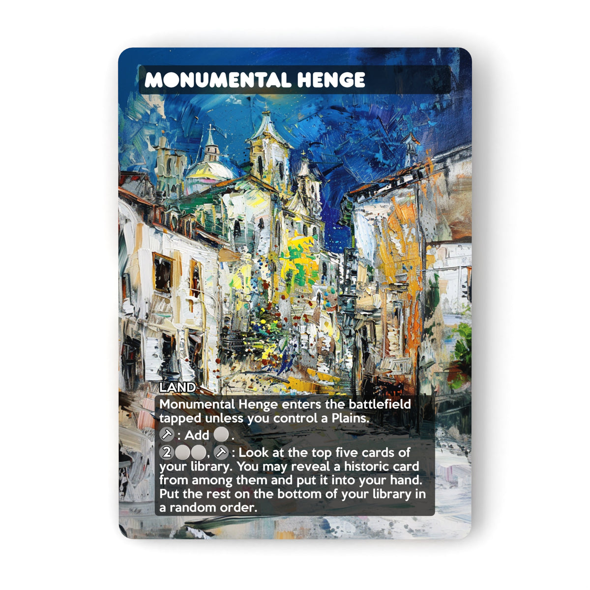 Monumental Henge MTG Proxy – Liquid Luck