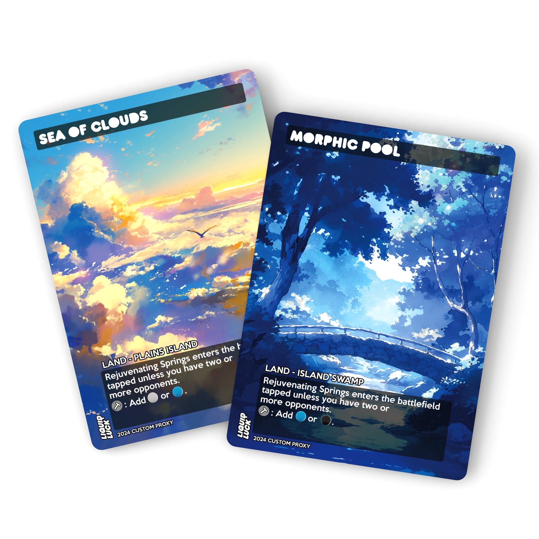 MTG Proxy Bond Land Set – 10 Card Ready-to-Play Collection – Premium C ...