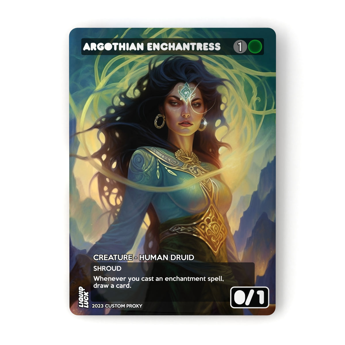 Argothian Enchantress MTG Proxy – Liquid Luck