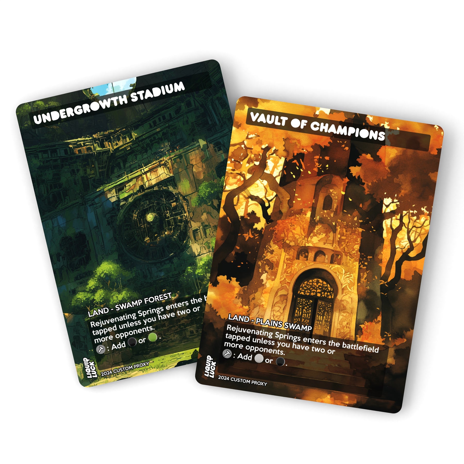 MTG Proxy Bond Land Set – 10 Card Ready-to-Play Collection – Premium C ...