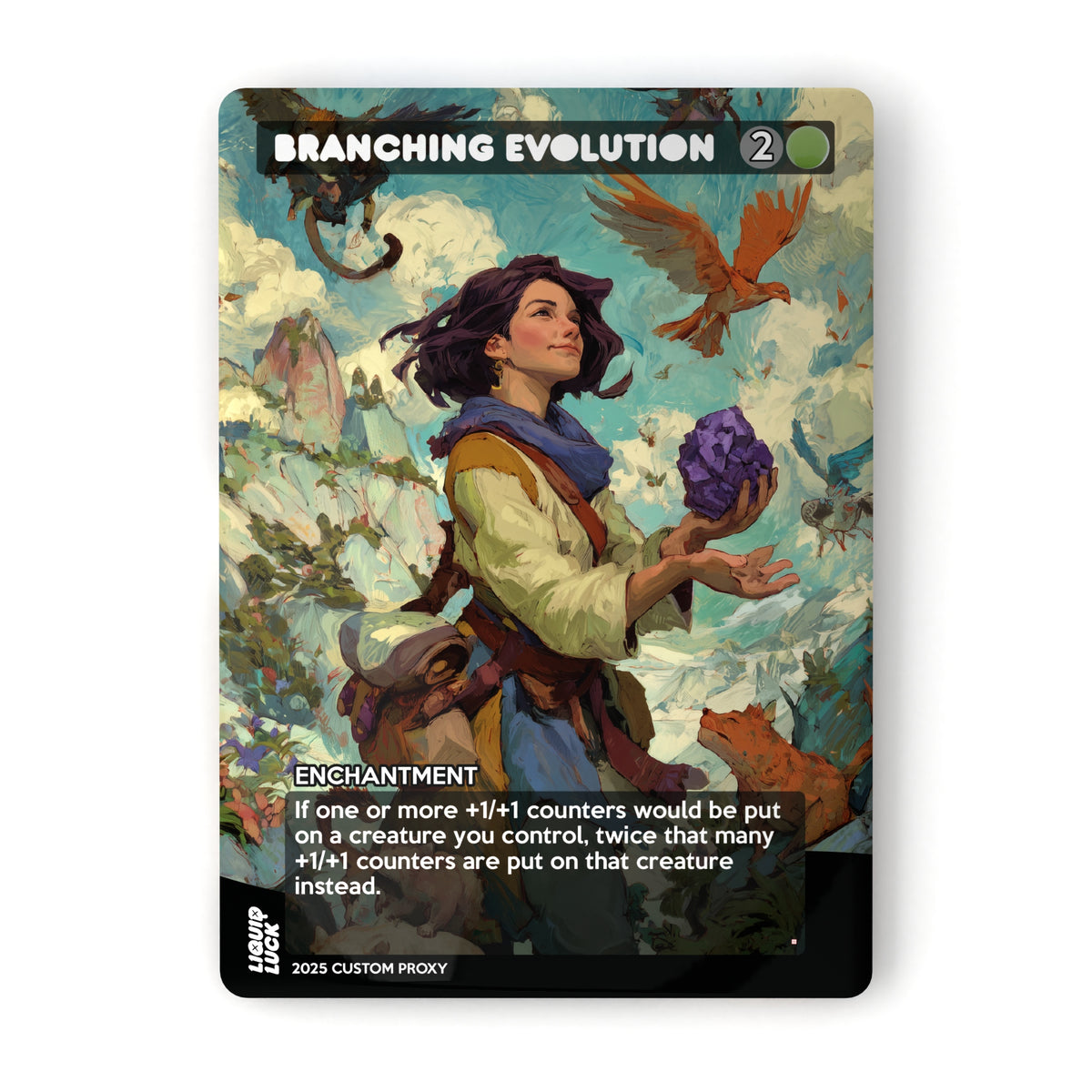 Branching Evolution MTG Proxy – Liquid Luck