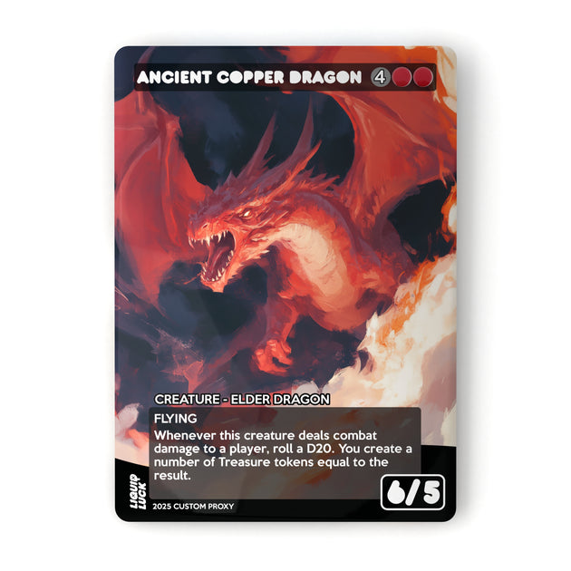 Red MTG Proxy – Liquid Luck