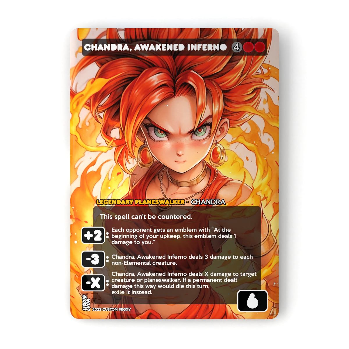 Chandra, Awakened Inferno MTG Proxy – Liquid Luck