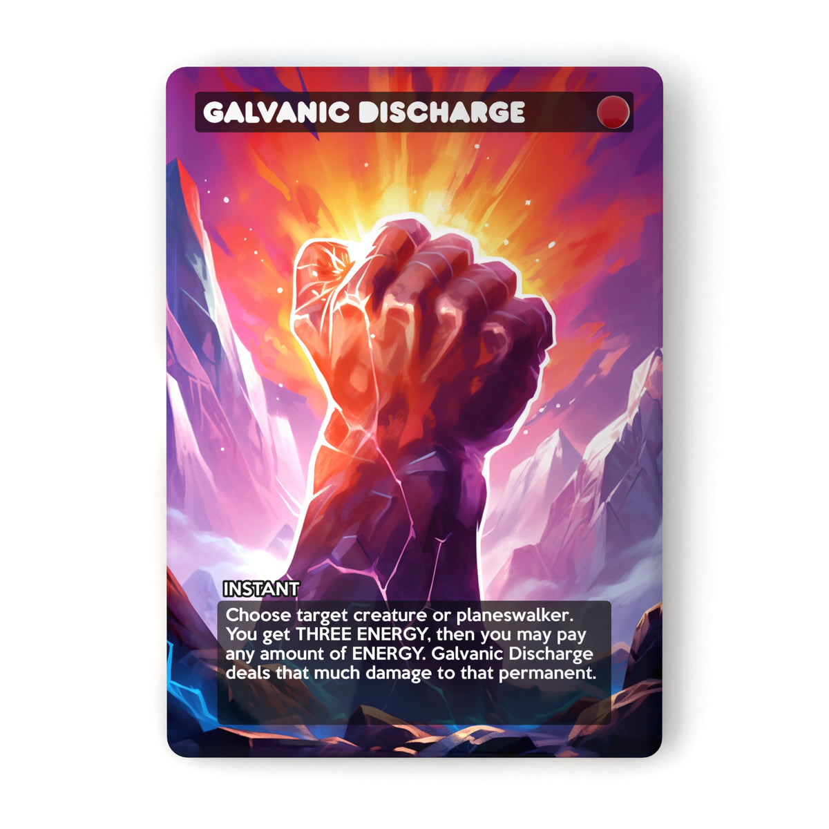 Galvanic Discharge MTG Proxy – Liquid Luck