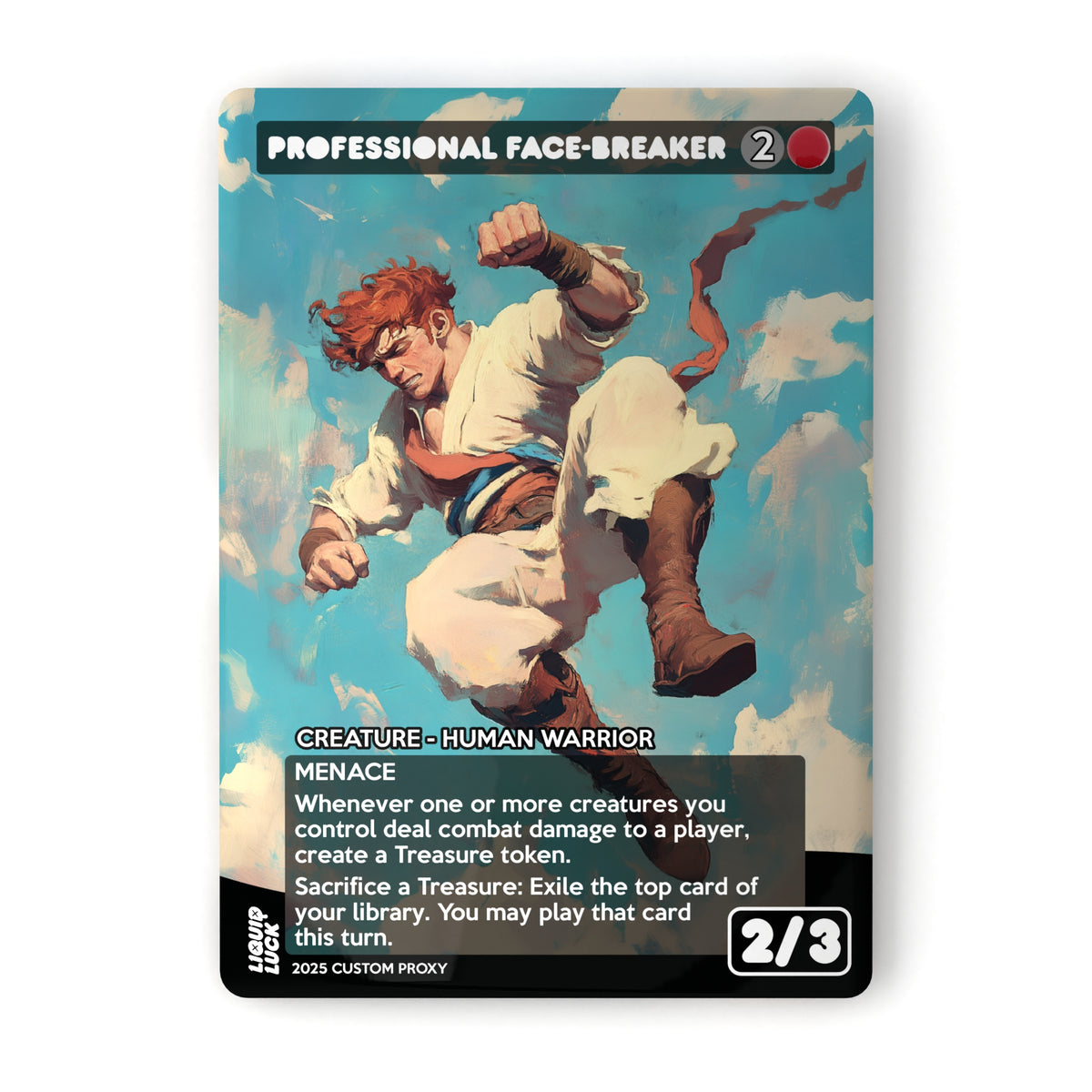 Professional Face-Breaker MTG Proxy – Liquid Luck