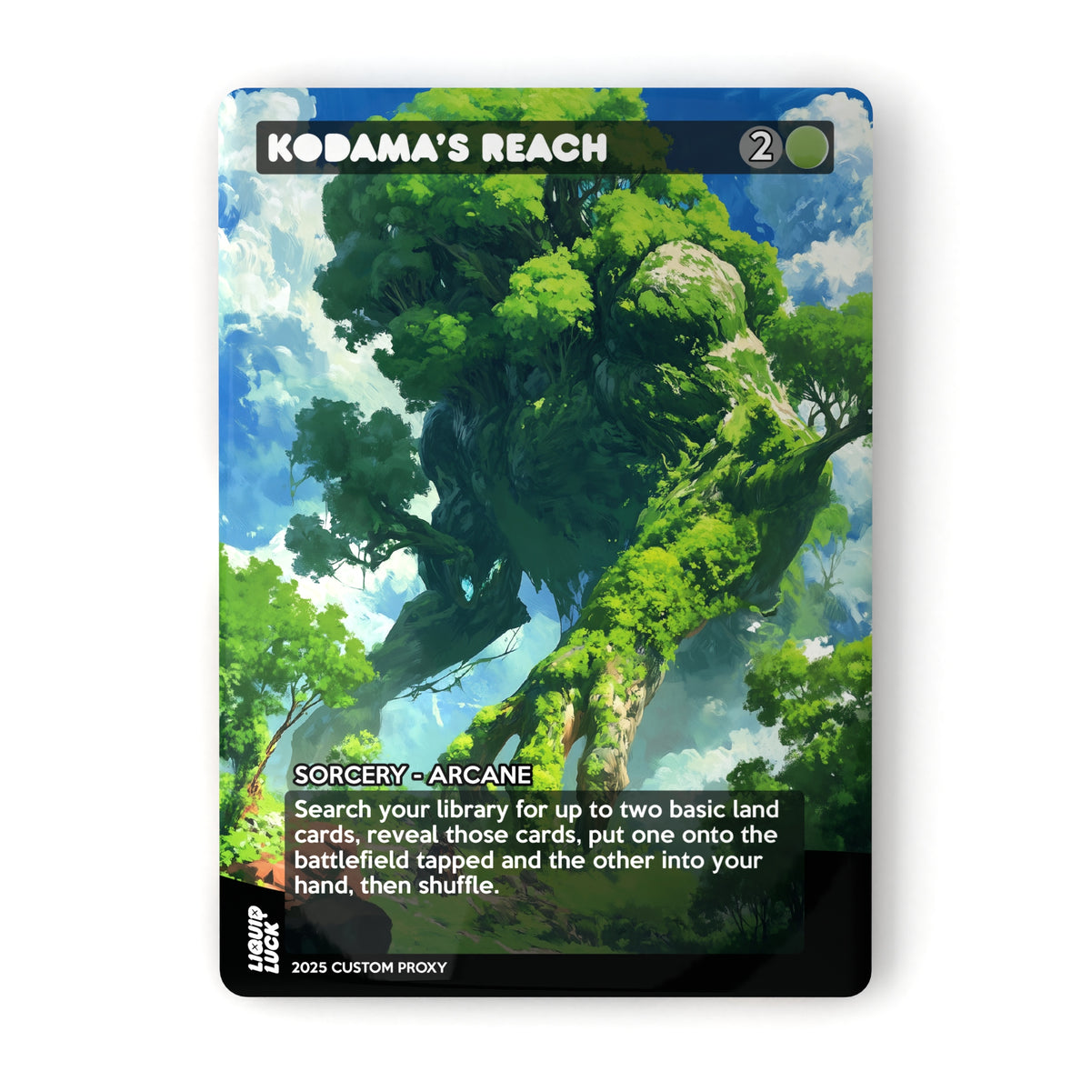 Kodama's Reach MTG Proxy – Liquid Luck