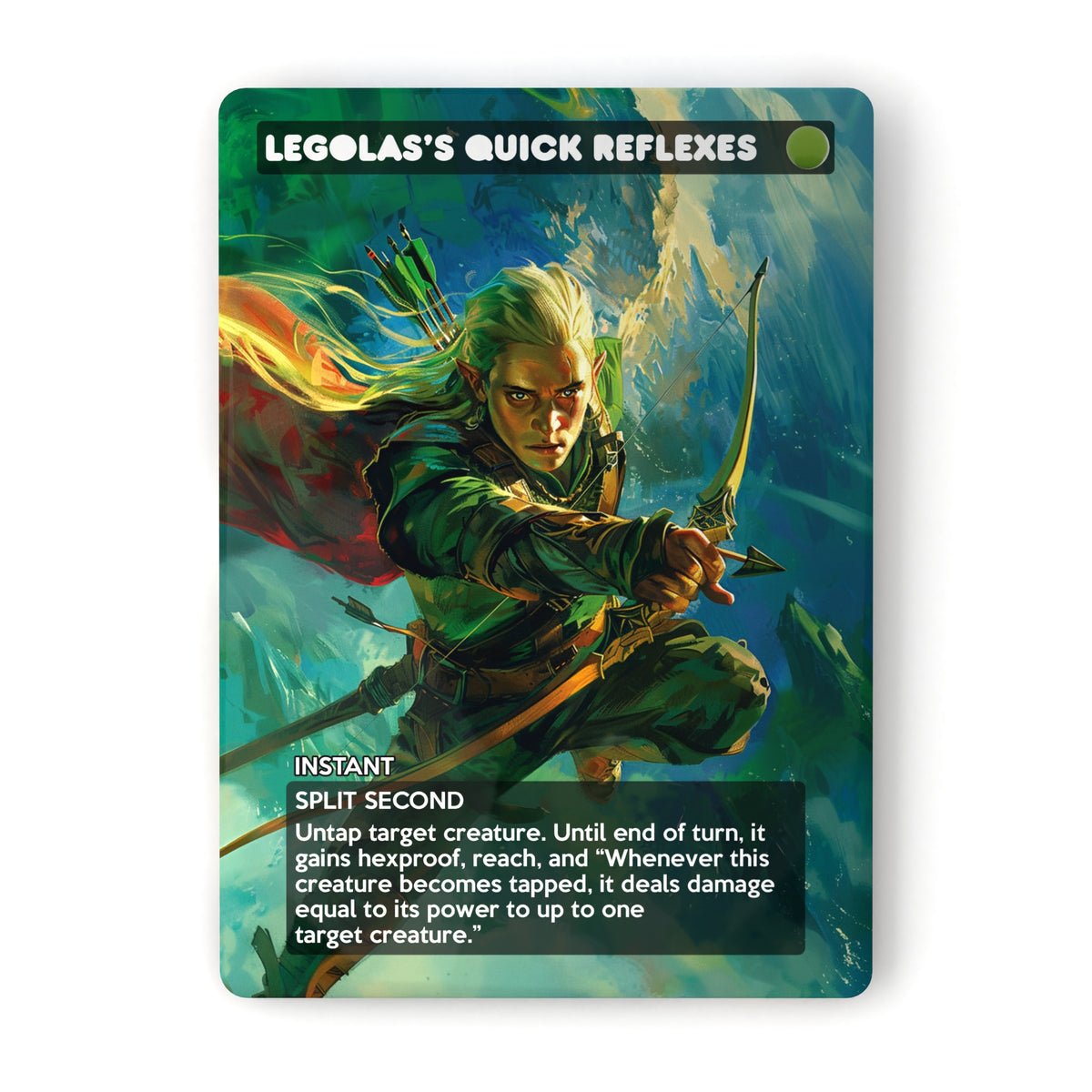 Legolas's Quick Reflexes MTG Proxy – Liquid Luck