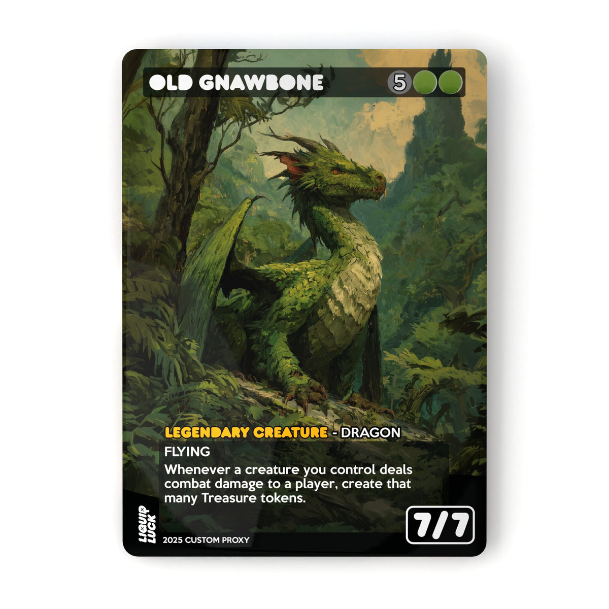 Old Gnawbone MTG Proxy – Liquid Luck