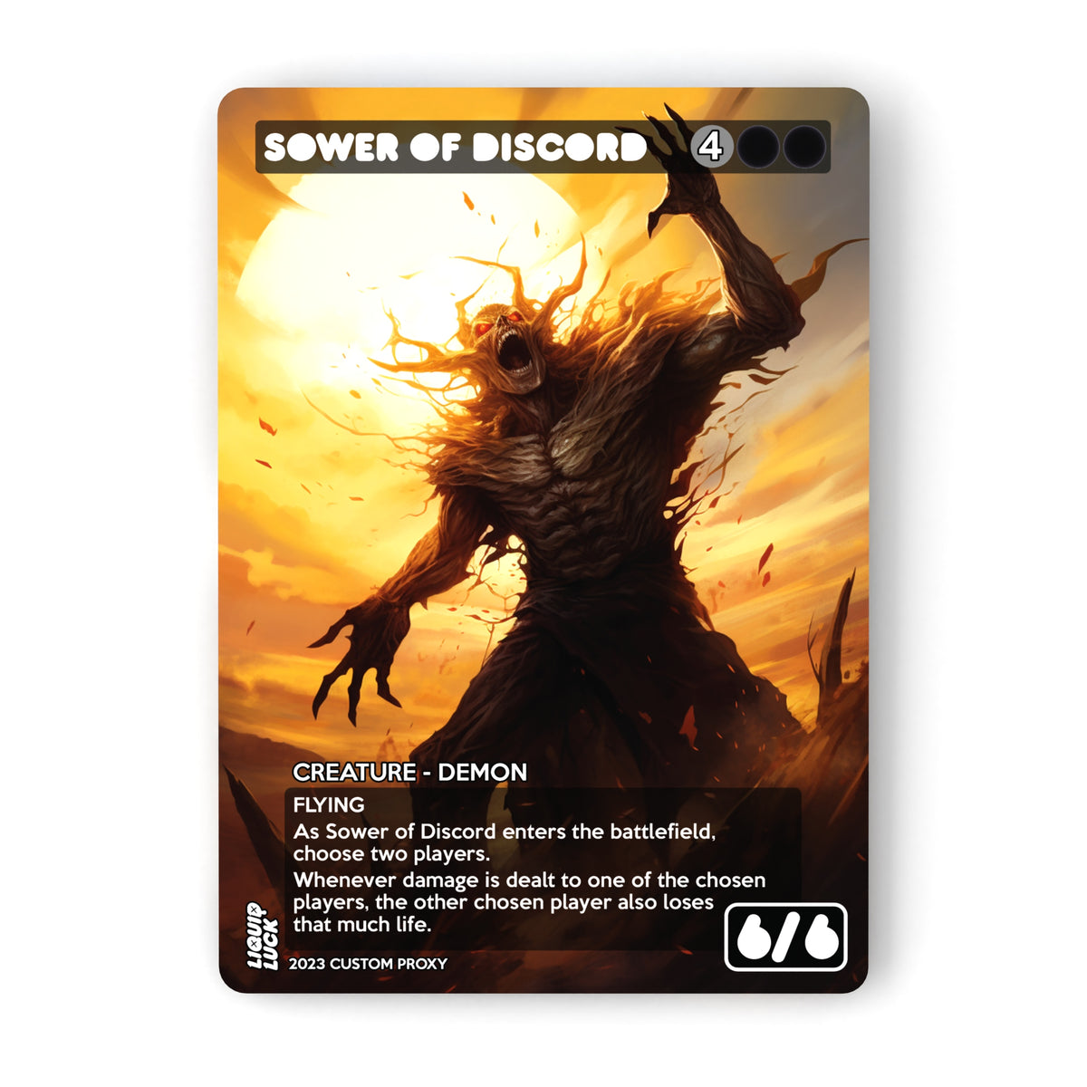 Sower of Discord MTG Proxy – Liquid Luck