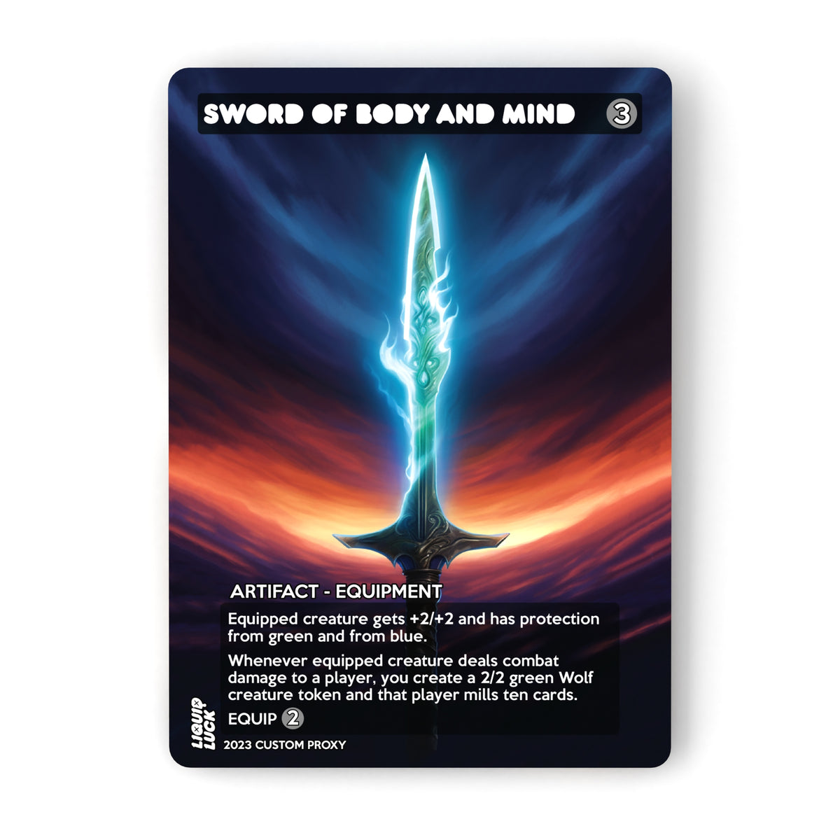 Sword Of Body And Mind – Liquid Luck
