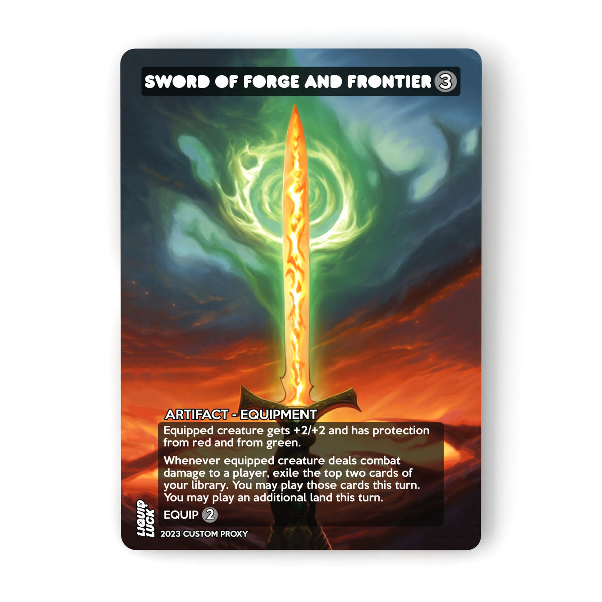 Sword Of Forge And Frontier – Liquid Luck