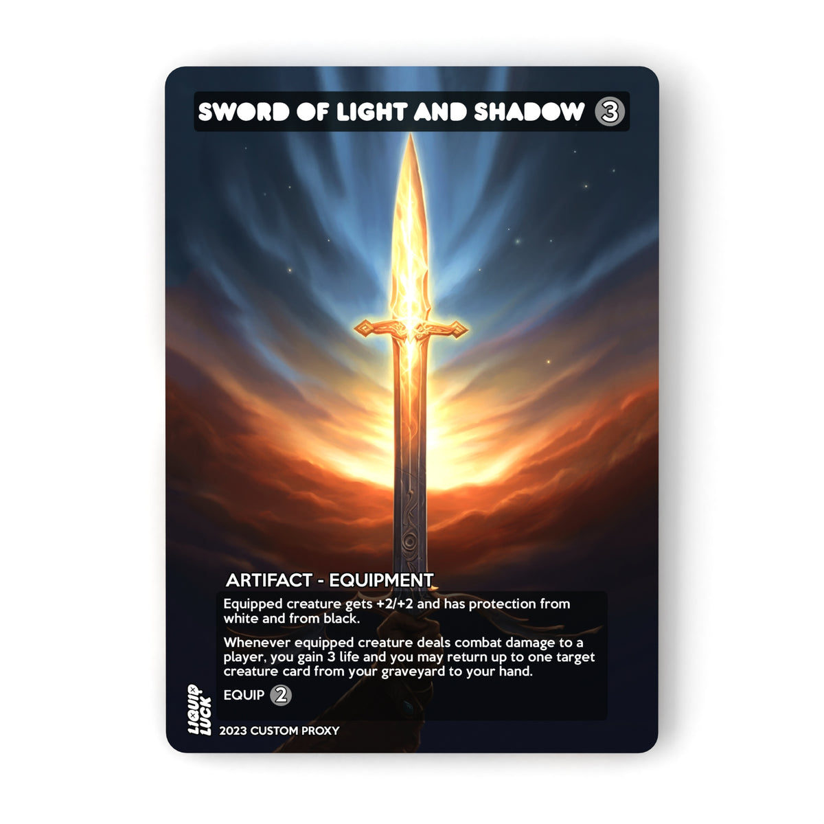 Sword Of Light And Shadow – Liquid Luck