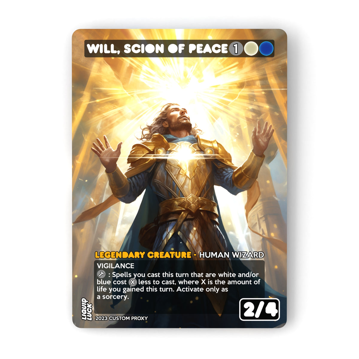 Will, Scion of Peace MTG Proxy – Liquid Luck